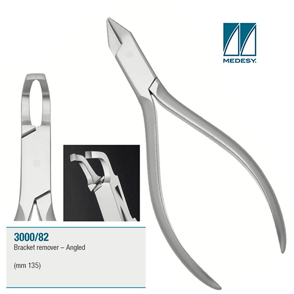 Dental Adhesive Remover Angled Bracket Remover Plier For Orthodontics ...