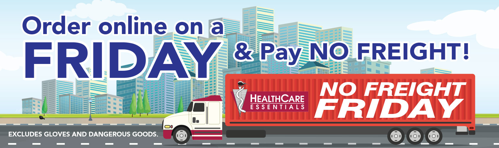 No Freight Friday - Health Care Essentials